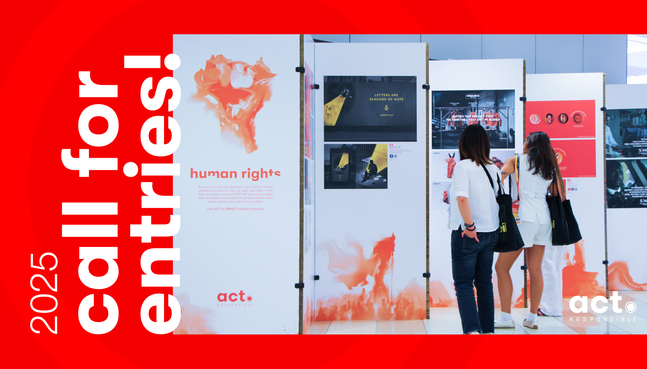 ACT CALL FOR 2025 COLLECTION OPEN - Act Responsible